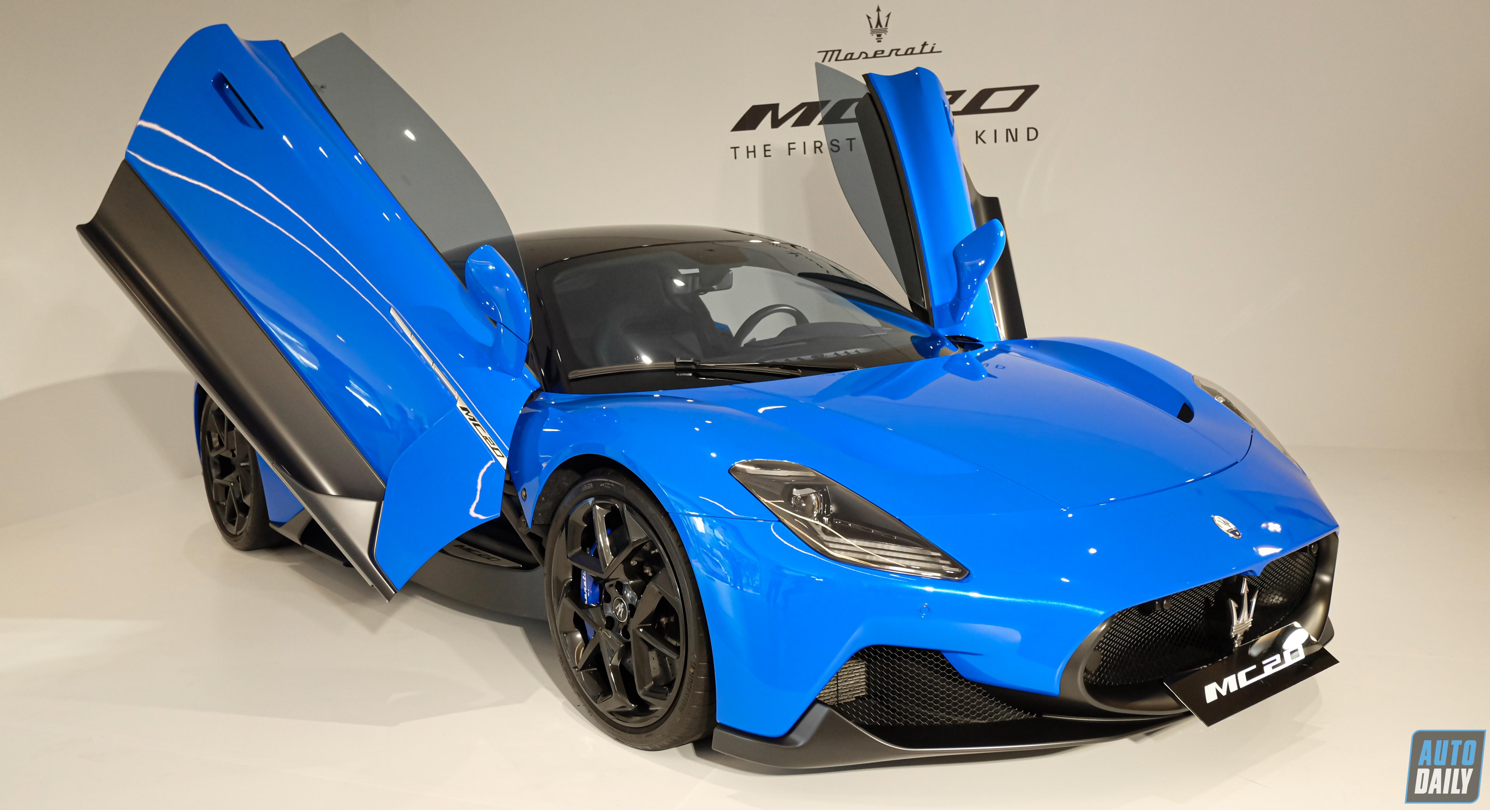 Maserati MC20 chính hãng đầu tiên về Việt Nam, giá bán hơn 16 tỷ đồng